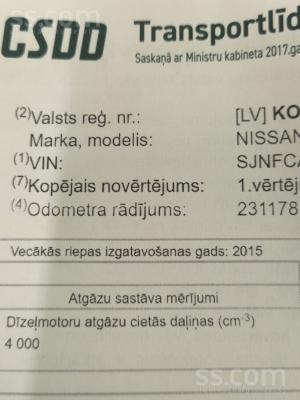 Melns Nissan Qashqai 2013 Rīga, ar dzinēja tilpumu 1.50 L un nobraukumu 232 tūkst. km par 5500 €, foto 8 vietnē AUTOMOTO.COM.LV