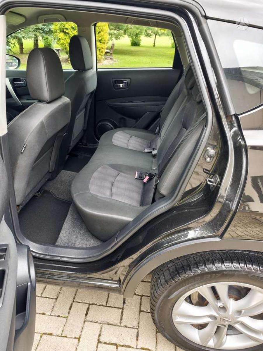 Melns Nissan Qashqai 2013 Šauļi, ar dzinēja tilpumu 1.46 L un nobraukumu 257 tūkst. km par 4950 €, foto 12 vietnē AUTOMOTO.COM.LV