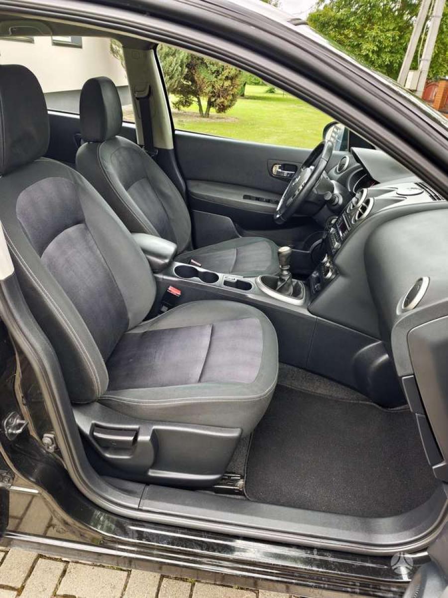 Melns Nissan Qashqai 2013 Šauļi, ar dzinēja tilpumu 1.46 L un nobraukumu 257 tūkst. km par 4950 €, foto 17 vietnē AUTOMOTO.COM.LV