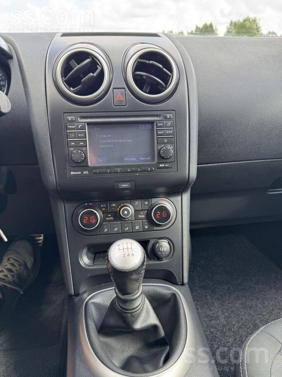 Melns Nissan Qashqai 2013 Cēsis, ar dzinēja tilpumu 1.60 L un nobraukumu 0 tūkst. km par 7900 €, foto 30 vietnē AUTOMOTO.COM.LV