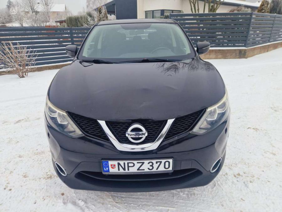 Melns Nissan Qashqai 2014 Alīta, ar dzinēja tilpumu 1.46 L un nobraukumu 177 tūkst. km par 5500 €, foto 2 vietnē AUTOMOTO.COM.LV