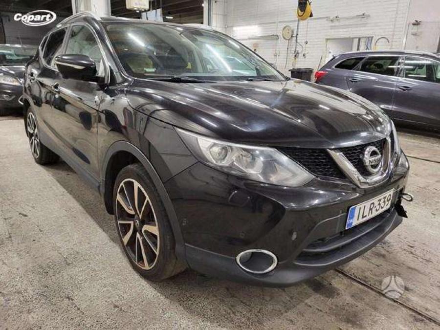 Melns Nissan Qashqai 2014 Alīta, ar dzinēja tilpumu 1.20 L un nobraukumu 174 tūkst. km par 4950 €, foto 1 vietnē AUTOMOTO.COM.LV