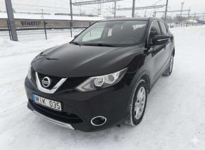 Melns Nissan Qashqai 2014 Šauļi, ar dzinēja tilpumu 1.60 L un nobraukumu 130 tūkst. km par 8500 €, foto  vietnē AUTOMOTO.COM.LV