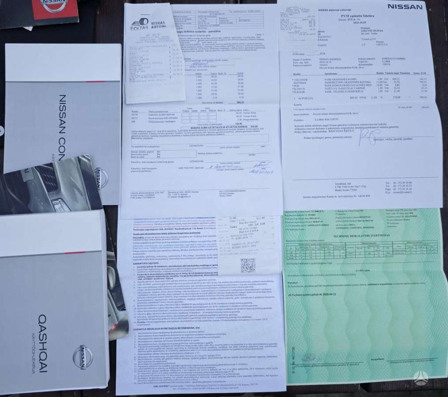 Черный Ниссан Кашкай 2014 в Каунас, объемом двигателя 1.20 л и пробегом 150 тыс. км за 6900 €, фото 10 на AUTOMOTO.COM.LV