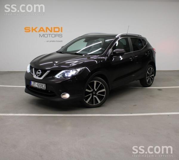Black Nissan Qashqai 2014 in Riga, with an engine capacity of 1.60 L and mileage of 287 thousand km for 7990 €, photo 1 on AUTOMOTO.COM.LV