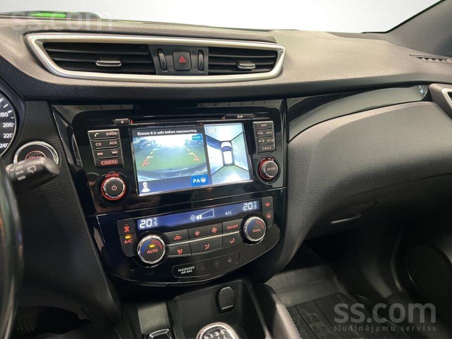 Melns Nissan Qashqai 2014 Rīga, ar dzinēja tilpumu 1.60 L un nobraukumu 287 tūkst. km par 7990 €, foto 16 vietnē AUTOMOTO.COM.LV