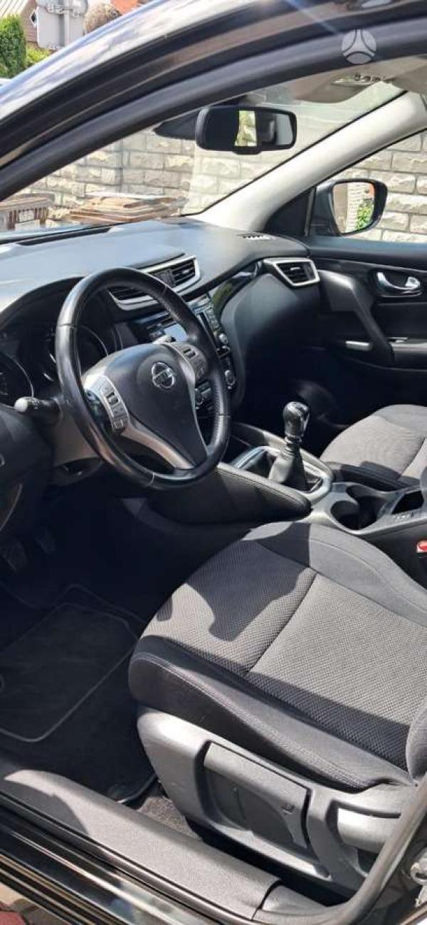 Melns Nissan Qashqai 2014 Marijampole, ar dzinēja tilpumu 1.46 L un nobraukumu 185 tūkst. km par 8290 €, foto 8 vietnē AUTOMOTO.COM.LV
