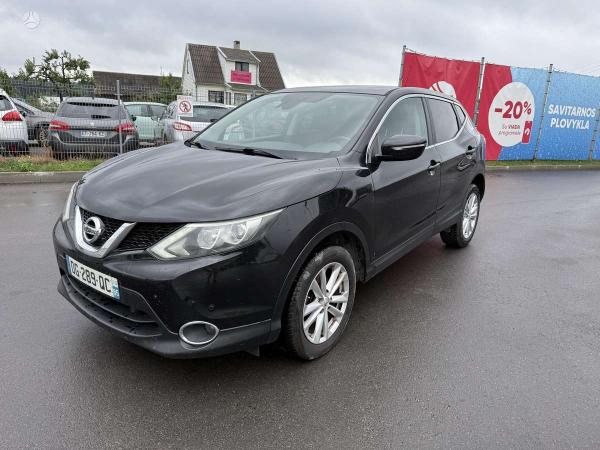 Melns Nissan Qashqai 2014 Tauragė, ar dzinēja tilpumu 1.60 L un nobraukumu 236 tūkst. km par 7000 €, foto 1 vietnē AUTOMOTO.COM.LV