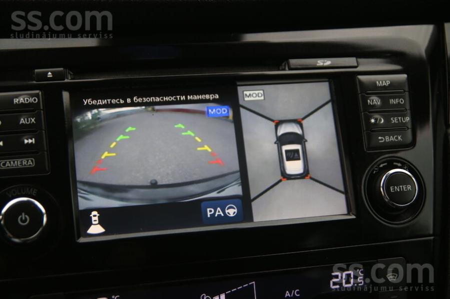 Black Nissan Qashqai 2015 in Riga, with an engine capacity of 1.60 L and mileage of 0 thousand km for 9990 €, photo 24 on AUTOMOTO.COM.LV