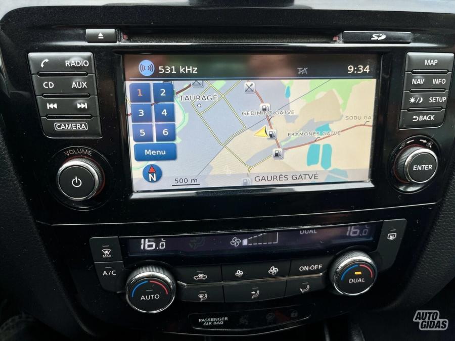 Melns Nissan Qashqai 2015 Šauļi, ar dzinēja tilpumu 1.50 L un nobraukumu 230 tūkst. km par 9250 €, foto 11 vietnē AUTOMOTO.COM.LV