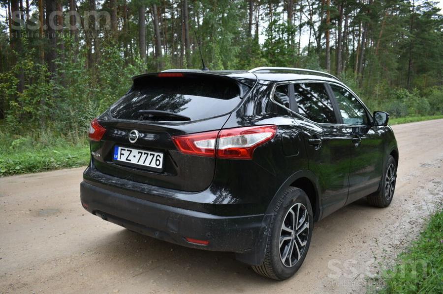 Melns Nissan Qashqai 2015 Jūrmala, ar dzinēja tilpumu 1.20 L un nobraukumu 214 tūkst. km par 9900 €, foto 7 vietnē AUTOMOTO.COM.LV