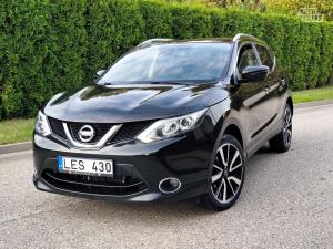 Black Nissan Qashqai 2015 in Anyksciai, with an engine capacity of 1.60 L and mileage of 248 thousand km for 6350 €, photo  on AUTOMOTO.COM.LV