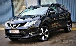 Black Nissan Qashqai 2016 in Riga, with an engine capacity of 1.60 L and mileage of 172 thousand km for 9790 €, photo 2 on AUTOMOTO.COM.LV