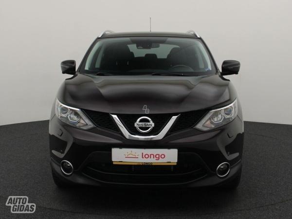 Black Nissan Qashqai 2016 in Vilnius, with an engine capacity of 1.20 L and mileage of 118 thousand km for 11599 €, photo 3 on AUTOMOTO.COM.LV