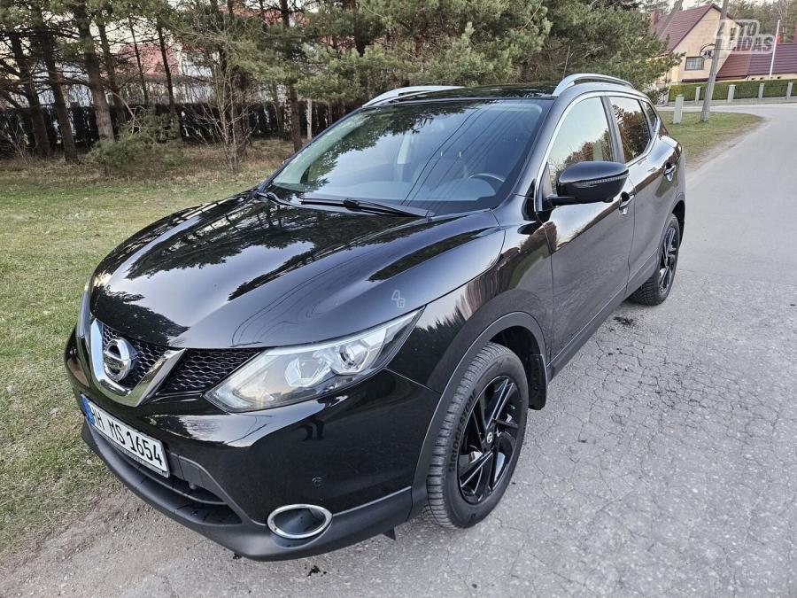 Melns Nissan Qashqai 2016 Mažeikiai, ar dzinēja tilpumu 1.60 L un nobraukumu 224 tūkst. km par 8900 €, foto 1 vietnē AUTOMOTO.COM.LV