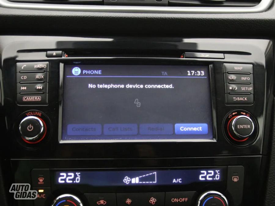 Melns Nissan Qashqai 2016 Viļņa, ar dzinēja tilpumu 1.20 L un nobraukumu 169 tūkst. km par 9999 €, foto 24 vietnē AUTOMOTO.COM.LV
