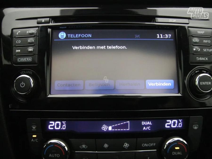 Melns Nissan Qashqai 2016 Viļņa, ar dzinēja tilpumu 1.20 L un nobraukumu 158 tūkst. km par 9799 €, foto 24 vietnē AUTOMOTO.COM.LV
