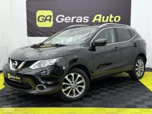 Black Nissan Qashqai 2016 in Avizieniai, with an engine capacity of 1.60 L and mileage of 136 thousand km for 10999 €, photo  on AUTOMOTO.COM.LV