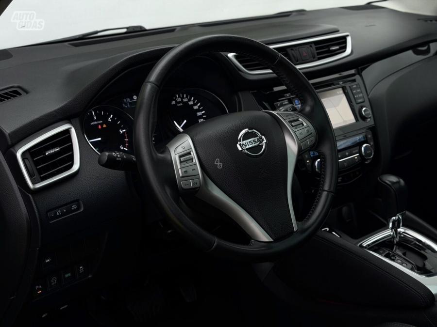 Черный Ниссан Кашкай 2016 в Авиженяй, объемом двигателя 1.60 л и пробегом 136 тыс. км за 10999 €, фото 10 на AUTOMOTO.COM.LV