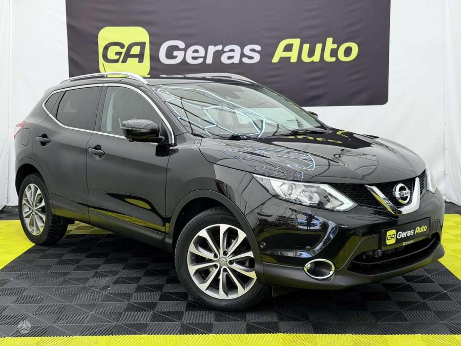 Melns Nissan Qashqai 2016 Viļņa, ar dzinēja tilpumu 1.60 L un nobraukumu 136 tūkst. km par 10200 €, foto 4 vietnē AUTOMOTO.COM.LV