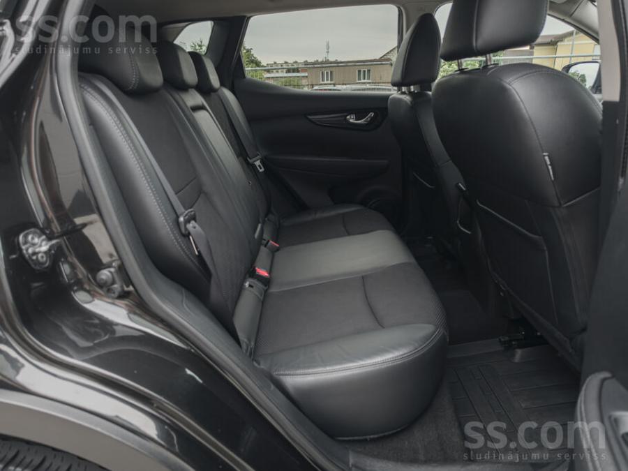Melns Nissan Qashqai 2016 Liepāja, ar dzinēja tilpumu 1.20 L un nobraukumu 82 tūkst. km par 8500 €, foto 14 vietnē AUTOMOTO.COM.LV