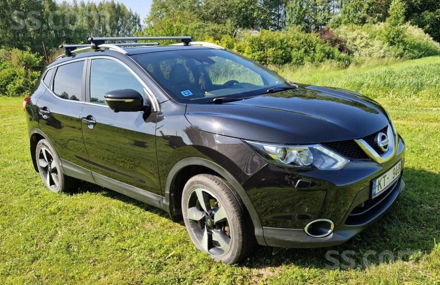 Melns Nissan Qashqai 2017 Valmiera, ar dzinēja tilpumu 1.50 L un nobraukumu 261 tūkst. km par 10100 €, foto 2 vietnē AUTOMOTO.COM.LV