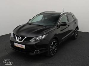Black Nissan Qashqai 2017 in Vilnius, with an engine capacity of 1.20 L and mileage of 146 thousand km for 11599 €, photo  on AUTOMOTO.COM.LV
