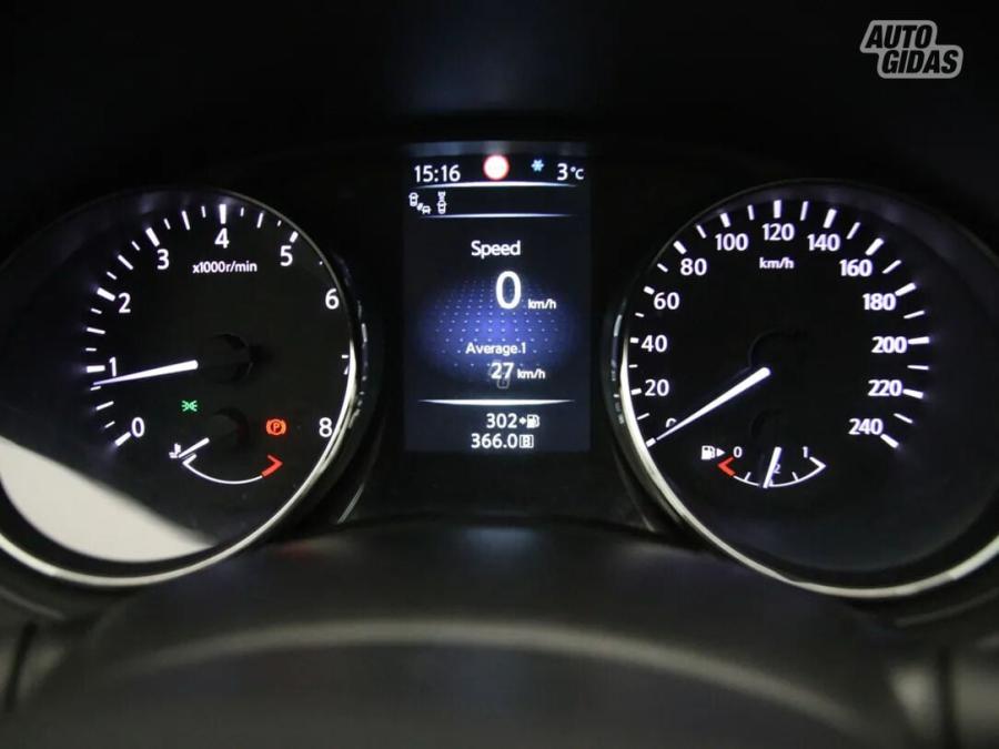 Black Nissan Qashqai 2017 in Vilnius, with an engine capacity of 1.20 L and mileage of 146 thousand km for 11599 €, photo 20 on AUTOMOTO.COM.LV