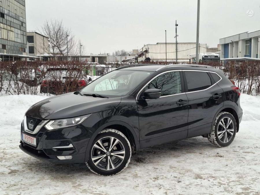 Melns Nissan Qashqai 2018 Viļņa, ar dzinēja tilpumu 1.20 L un nobraukumu 159 tūkst. km par 10200 €, foto 5 vietnē AUTOMOTO.COM.LV