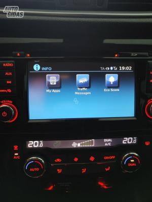 Black Nissan Qashqai 2018 in Panevezys, with an engine capacity of 1.20 L and mileage of 111 thousand km for 11300 €, photo 9 on AUTOMOTO.COM.LV