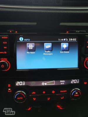 Black Nissan Qashqai 2018 in Panevezys, with an engine capacity of 1.20 L and mileage of 111 thousand km for 9800 €, photo 9 on AUTOMOTO.COM.LV