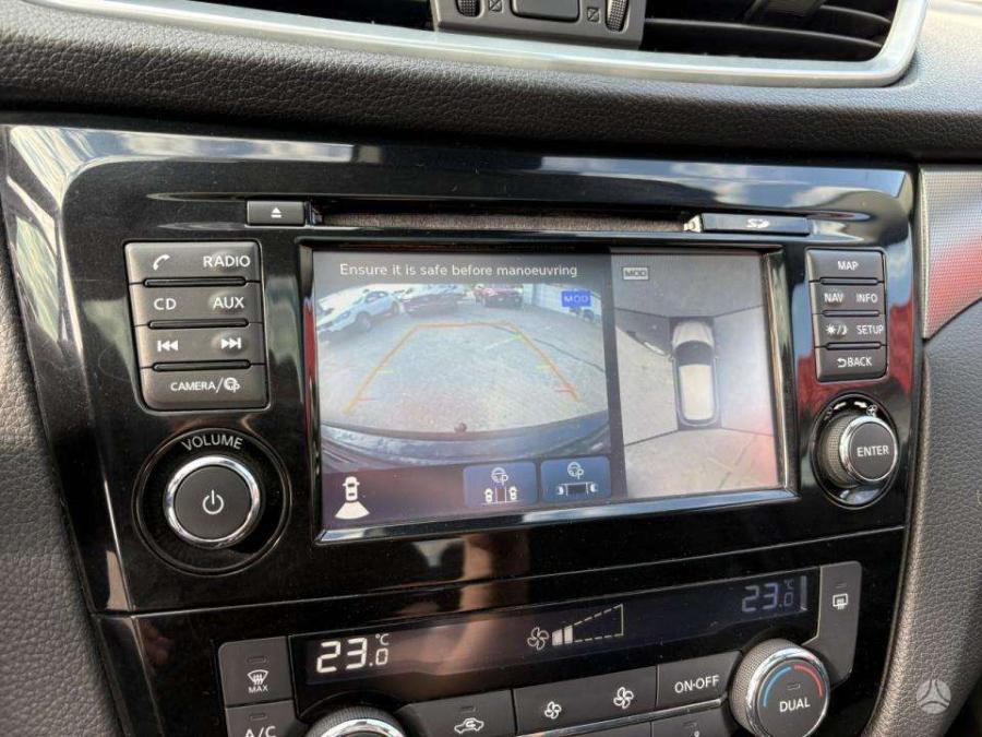 Black Nissan Qashqai 2018 in Radviliskis, with an engine capacity of 1.46 L and mileage of 109 thousand km for 12550 €, photo 20 on AUTOMOTO.COM.LV