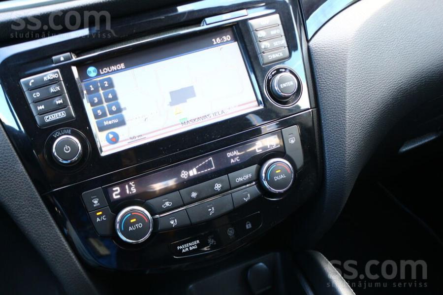 Melns Nissan Qashqai 2018 Rīga, ar dzinēja tilpumu 1.50 L un nobraukumu 150 tūkst. km par 11900 €, foto 20 vietnē AUTOMOTO.COM.LV