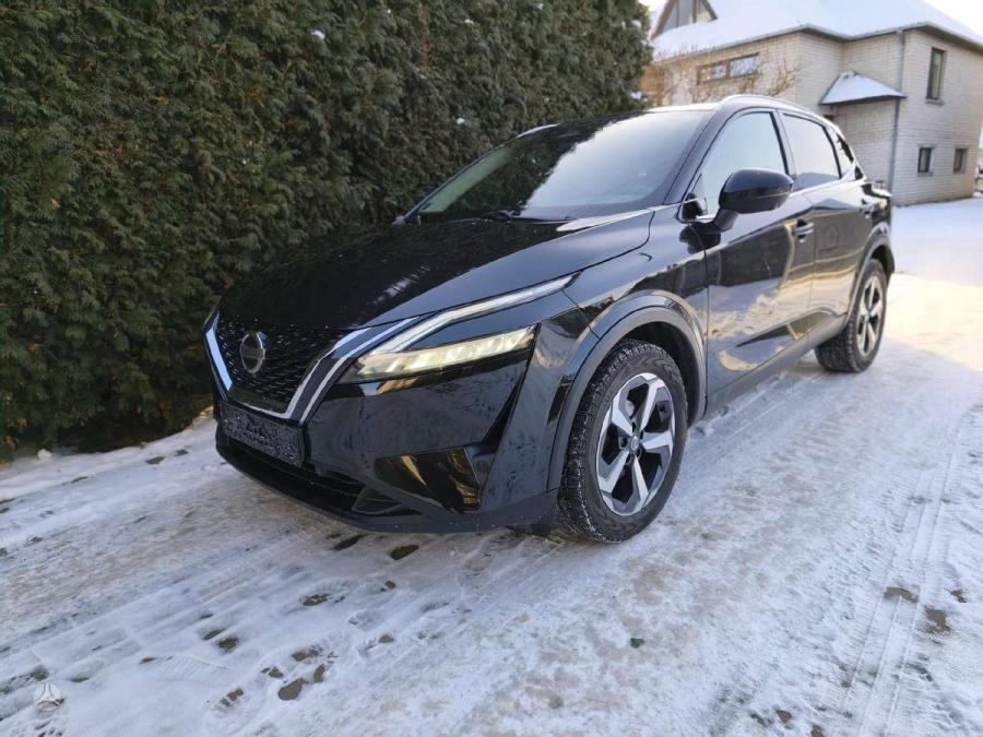 Melns Nissan Qashqai 2021 Kalvarija, ar dzinēja tilpumu 1.33 L un nobraukumu 152 tūkst. km par 19300 €, foto 2 vietnē AUTOMOTO.COM.LV