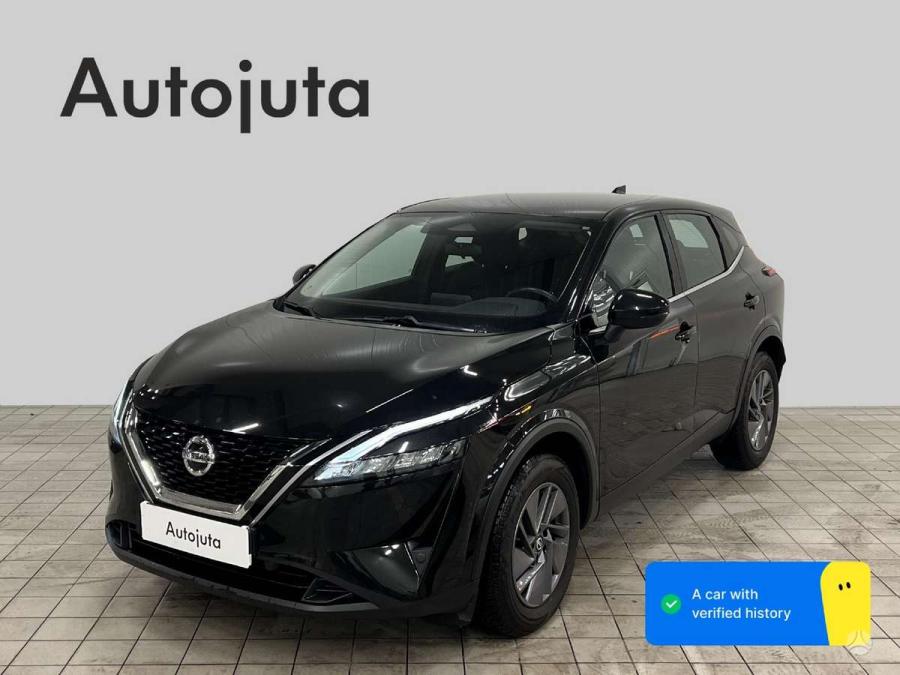 Melns Nissan Qashqai 2021 Kauņa, ar dzinēja tilpumu 1.33 L un nobraukumu 68 tūkst. km par 18600 €, foto 1 vietnē AUTOMOTO.COM.LV