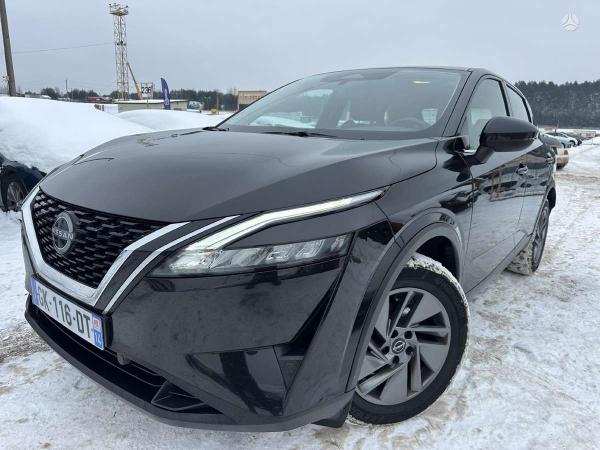 Melns Nissan Qashqai 2022 Viļņa, ar dzinēja tilpumu 1.33 L un nobraukumu 186 tūkst. km par 15729 €, foto 1 vietnē AUTOMOTO.COM.LV