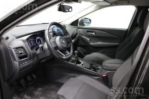 Black Nissan Qashqai 2022 in Riga, with an engine capacity of 1.30 L and mileage of 34 thousand km for 21590 €, photo 10 on AUTOMOTO.COM.LV