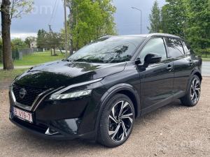 Черный Ниссан Кашкай 2023 в Рига, объемом двигателя 1.30 л и пробегом 23 тыс. км за 28490 €, фото  на AUTOMOTO.COM.LV