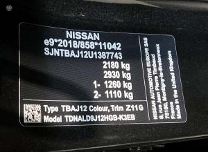 Melns Nissan Qashqai 2023 Šauļi, ar dzinēja tilpumu 1.50 L un nobraukumu 24 tūkst. km par 22900 €, foto 26 vietnē AUTOMOTO.COM.LV