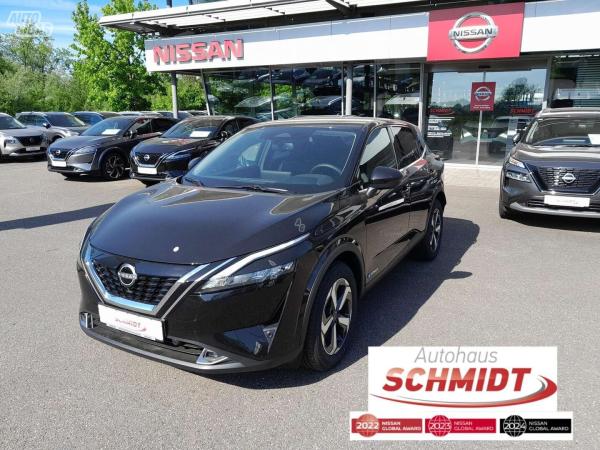 Melns Nissan Qashqai 2024 Kauņa, ar dzinēja tilpumu 1.50 L un nobraukumu 12 tūkst. km par 32587 €, foto 1 vietnē AUTOMOTO.COM.LV