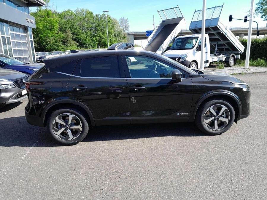 Melns Nissan Qashqai 2024 Kauņa, ar dzinēja tilpumu 1.50 L un nobraukumu 12 tūkst. km par 32587 €, foto 15 vietnē AUTOMOTO.COM.LV