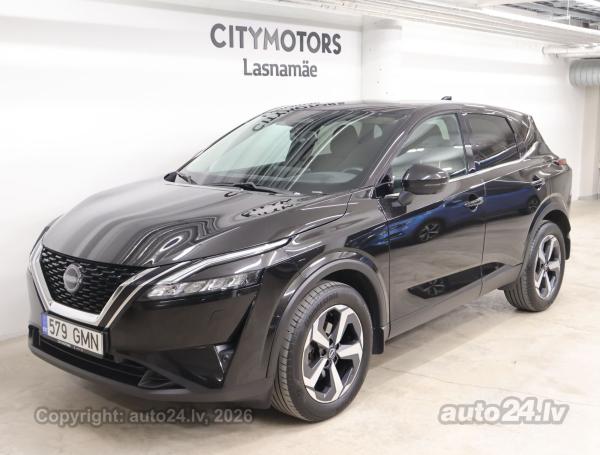 Melns Nissan Qashqai 2024 Tallina, ar dzinēja tilpumu 1.30 L un nobraukumu 48 tūkst. km par 21900 €, foto  vietnē AUTOMOTO.COM.LV