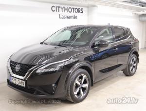 Melns Nissan Qashqai 2024 Tallina, ar dzinēja tilpumu 1.30 L un nobraukumu 48 tūkst. km par 21900 €, foto  vietnē AUTOMOTO.COM.LV