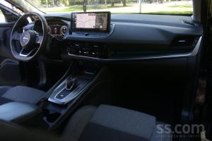 Black Nissan Qashqai 2025 in Riga, with an engine capacity of 1.30 L and mileage of 19 thousand km for 27490 €, photo 15 on AUTOMOTO.COM.LV