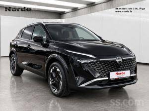Black Nissan Qashqai 2025 in Riga, with an engine capacity of 1.30 L and mileage of 27 thousand km for 26980 €, photo 3 on AUTOMOTO.COM.LV