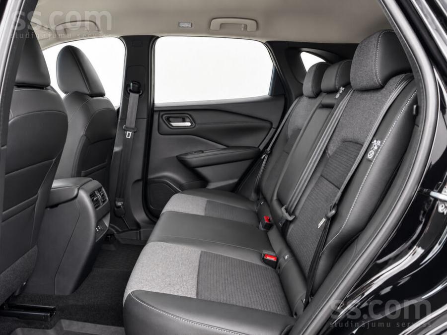 Black Nissan Qashqai 2025 in Riga, with an engine capacity of 1.30 L and mileage of 27 thousand km for 26980 €, photo 14 on AUTOMOTO.COM.LV