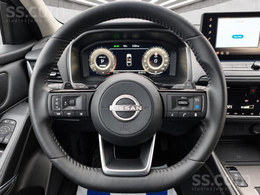 Melns Nissan Qashqai 2025 Rīga, ar dzinēja tilpumu 1.30 L un nobraukumu 52 tūkst. km par 27900 €, foto 17 vietnē AUTOMOTO.COM.LV