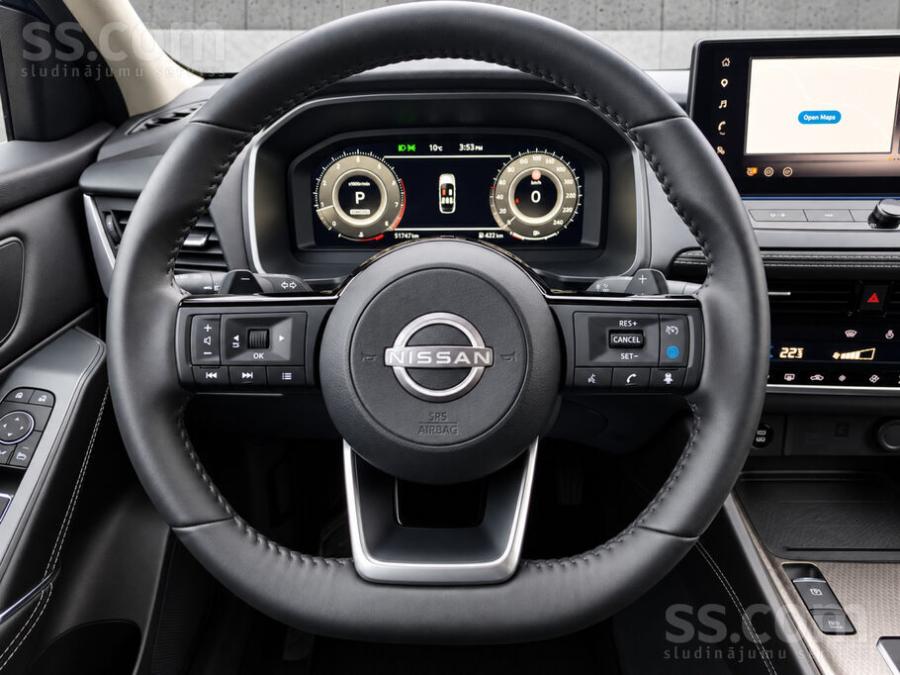 Melns Nissan Qashqai 2025 Rīga, ar dzinēja tilpumu 1.30 L un nobraukumu 52 tūkst. km par 27900 €, foto 21 vietnē AUTOMOTO.COM.LV