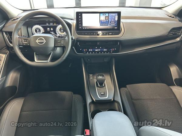 Black Nissan Qashqai 2026 in Tartu, with an engine capacity of 1.30 L and mileage of 0 thousand km for 32890 €, photo 9 on AUTOMOTO.COM.LV