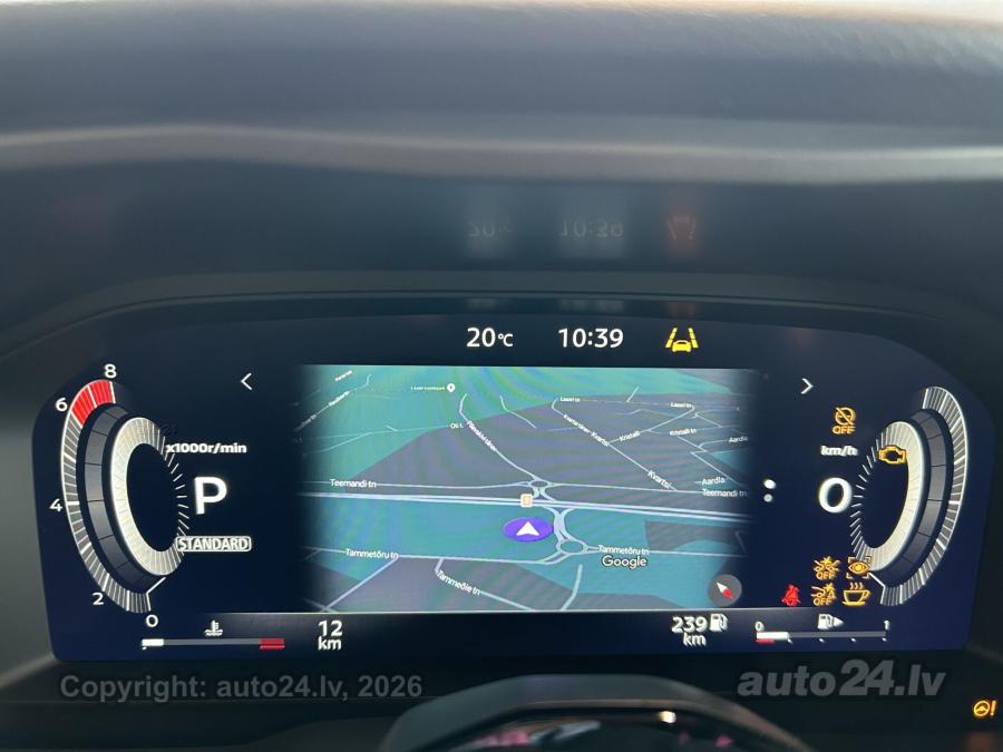 Черный Ниссан Кашкай 2026 в Тарту, объемом двигателя 1.30 л и пробегом 0 тыс. км за 32890 €, фото 13 на AUTOMOTO.COM.LV